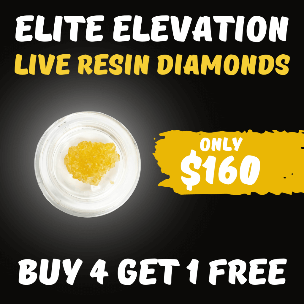 Live Resin Diamonds By Elite Elevation Buy 4 Get 1 Free - BC Medi Chronic